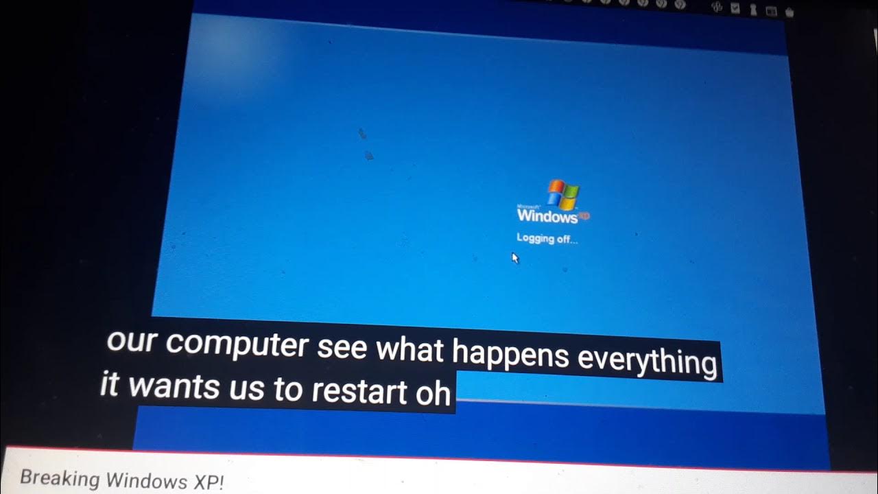 Windows Xp Shutdown Sound Computer - YouTube