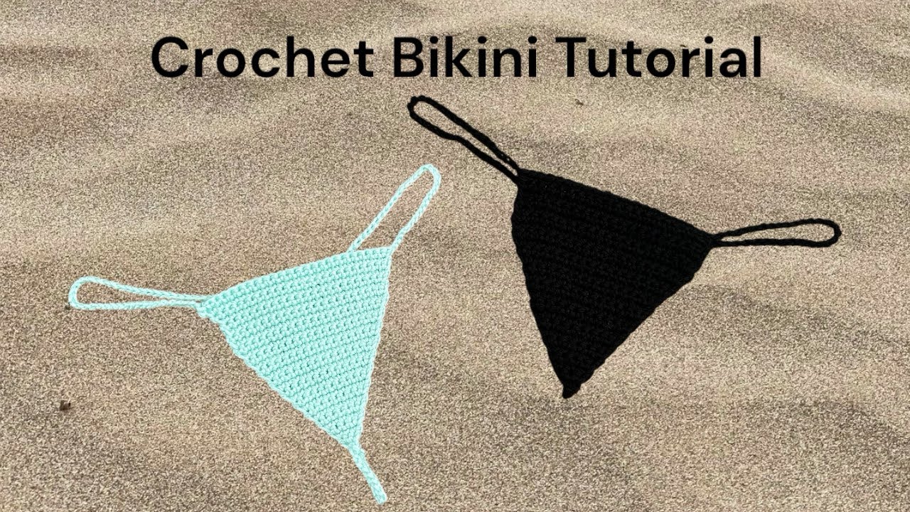 Easy Crochet Bikini Bottom Tutorial! 👙 - YouTube