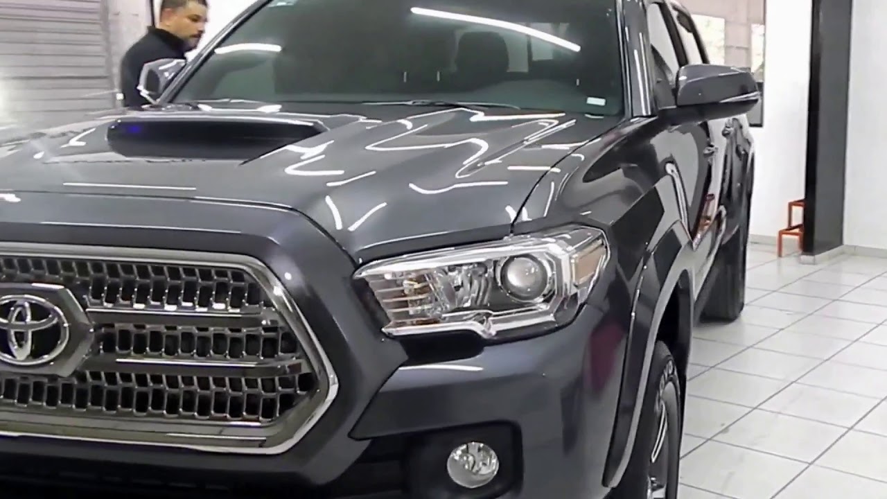 Tacoma Gris, detallada y protegida con Ceramic Pro 9h by Kleenpro ...