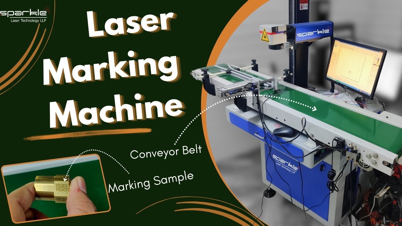 Fiber / Co2 / UV Laser conveyor belt continue Laser marking machine For ...