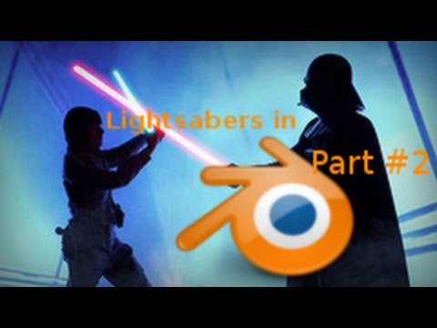 Lightsabers in Blender Part 2 | Rotoscoping - YouTube