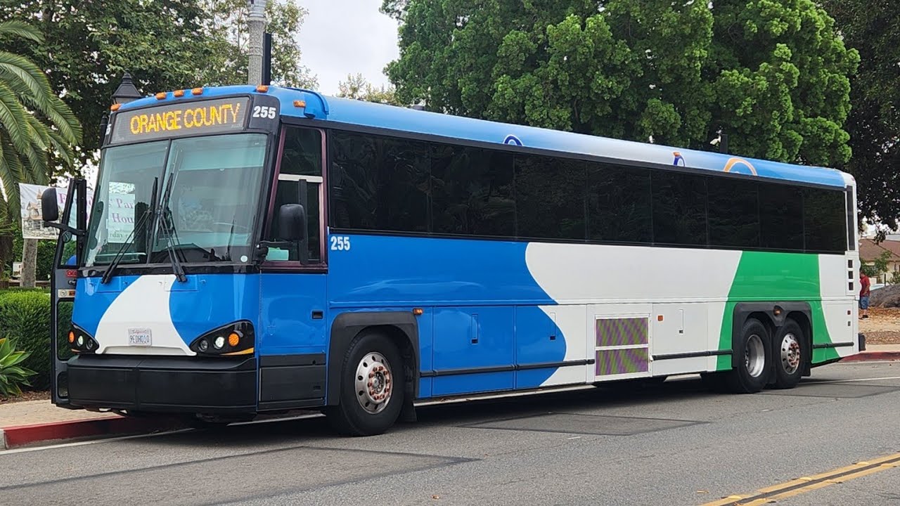 Ex City of Santa Clarita Transit 2010 MCI D4500CT #255 - YouTube