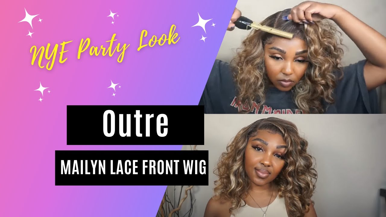 LOOKING FOR A NYE PARTY LOOK? WELL HERE IT IS! OUTRE 13X6 "MAILYN" WIG ...