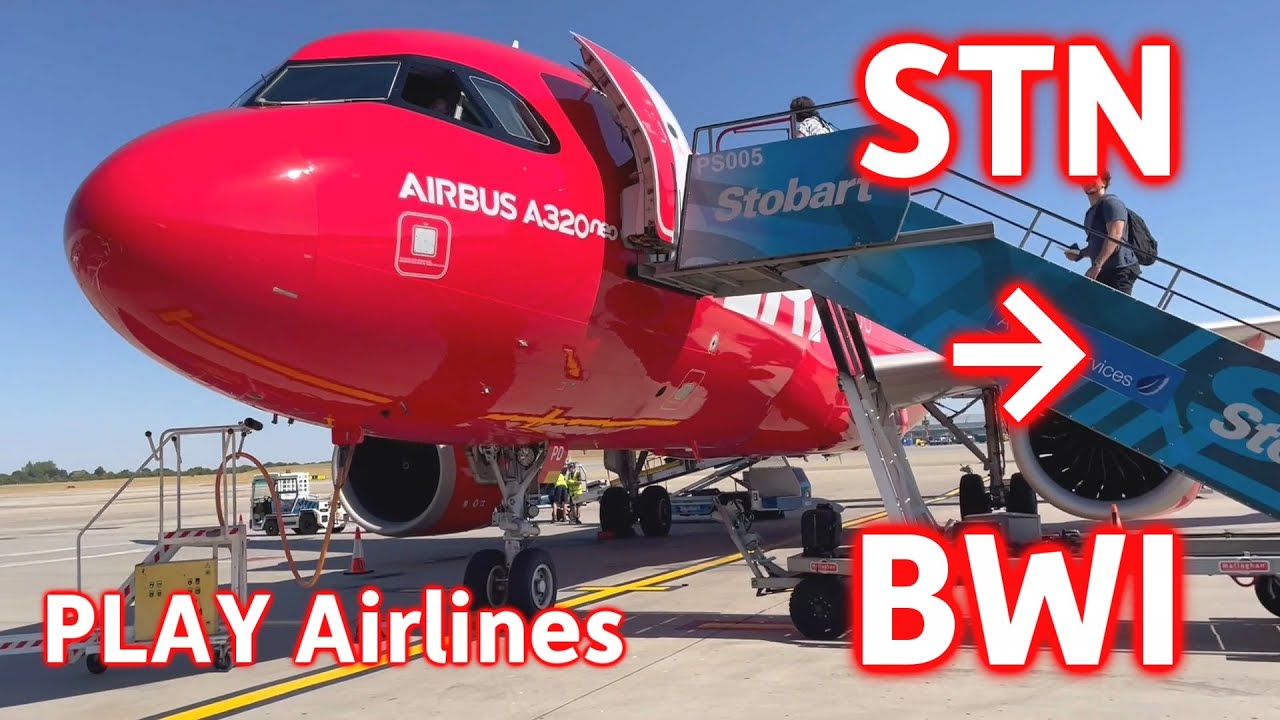 PLAY Airlines Trip Log - London (STN) → Baltimore (BWI) - 12/08/22 ...