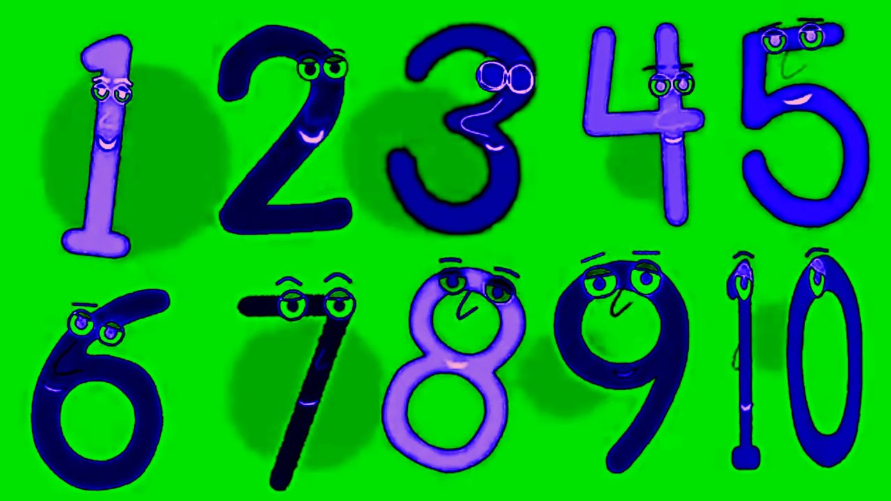 Ten Little Numbers Effects | Sponsored by Klasky Csupo 2001 - YouTube