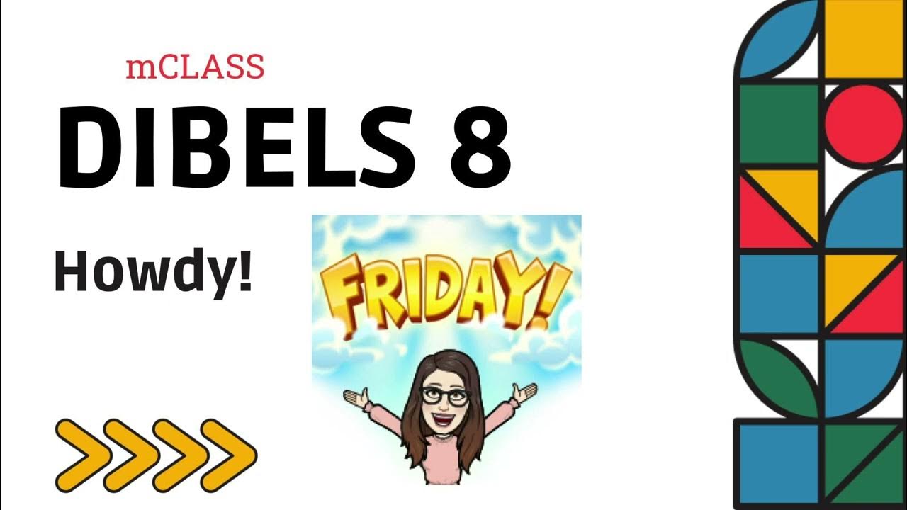5 12 Preamble mCLASS DIBELS 8 - YouTube