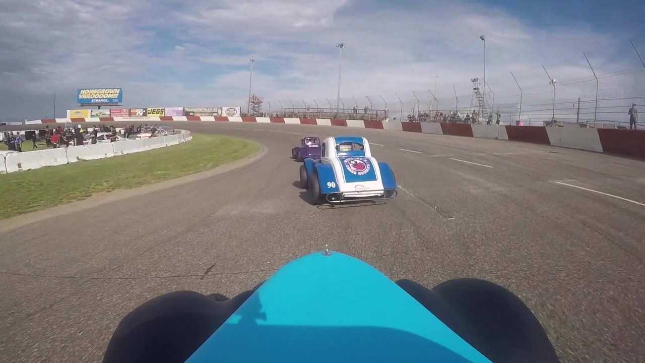 Elko Speedway Legends Feature Race: 6/3/17 - YouTube