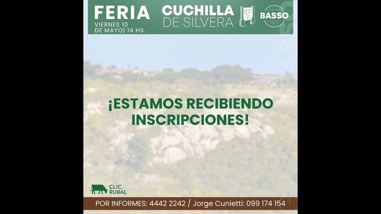 10/05/2024 Gustavo Basso Negocios Rurales - Local Cuchilla de Silvera ...