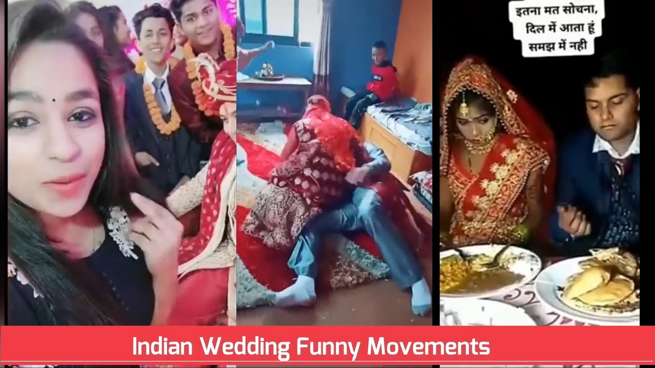 Indian Wedding Funny Movement | India Shaadi Funny | Roast | Indian ...