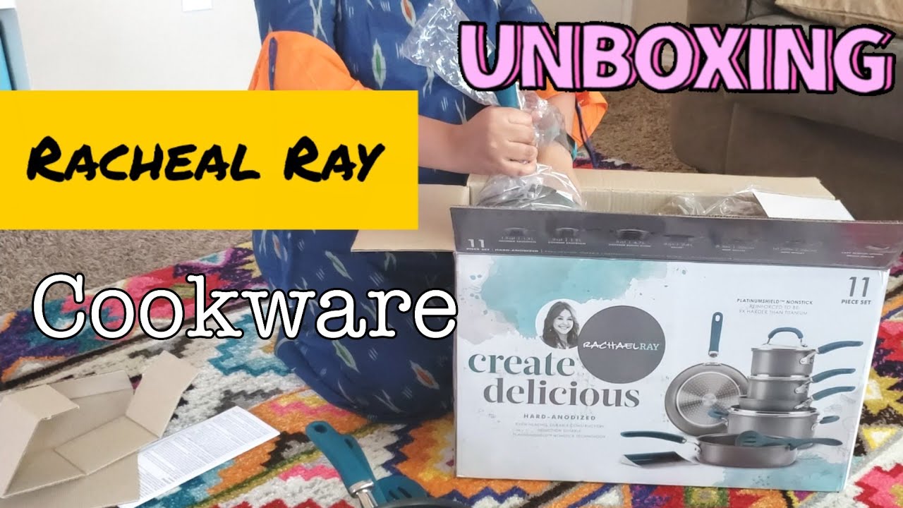 Rachael Ray cooking set unboxing | #unboxingcookingset | Cooking Set ...