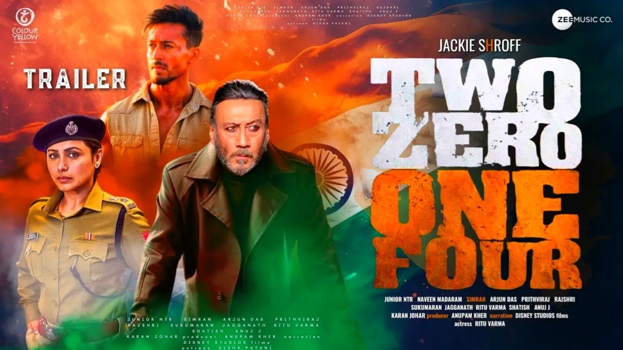 TWO ZERO ONE FOUR || OFFICIAL TRAILER 2024||Tiger Shroff, jackie shroff ...