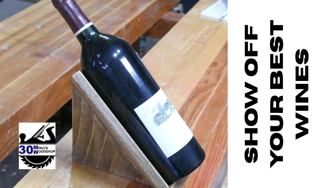Easy Wine Display For Parties And Auctions - YouTube