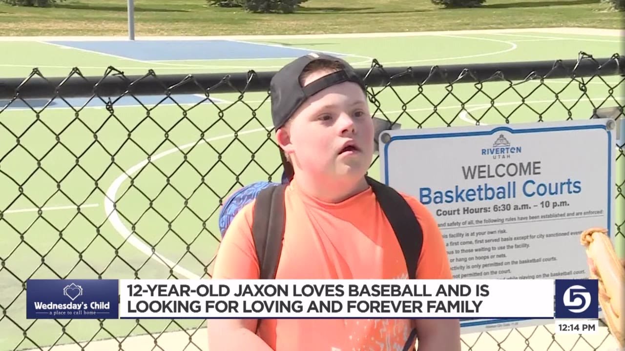 Wednesday's Child: 12-year-old Jaxon has a passion for baseball and ...