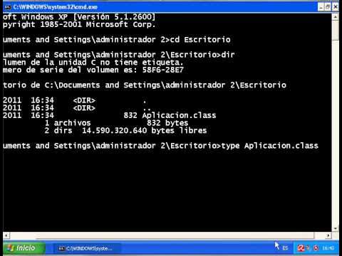 Java-jdk-Ejecutar Bytecode - YouTube