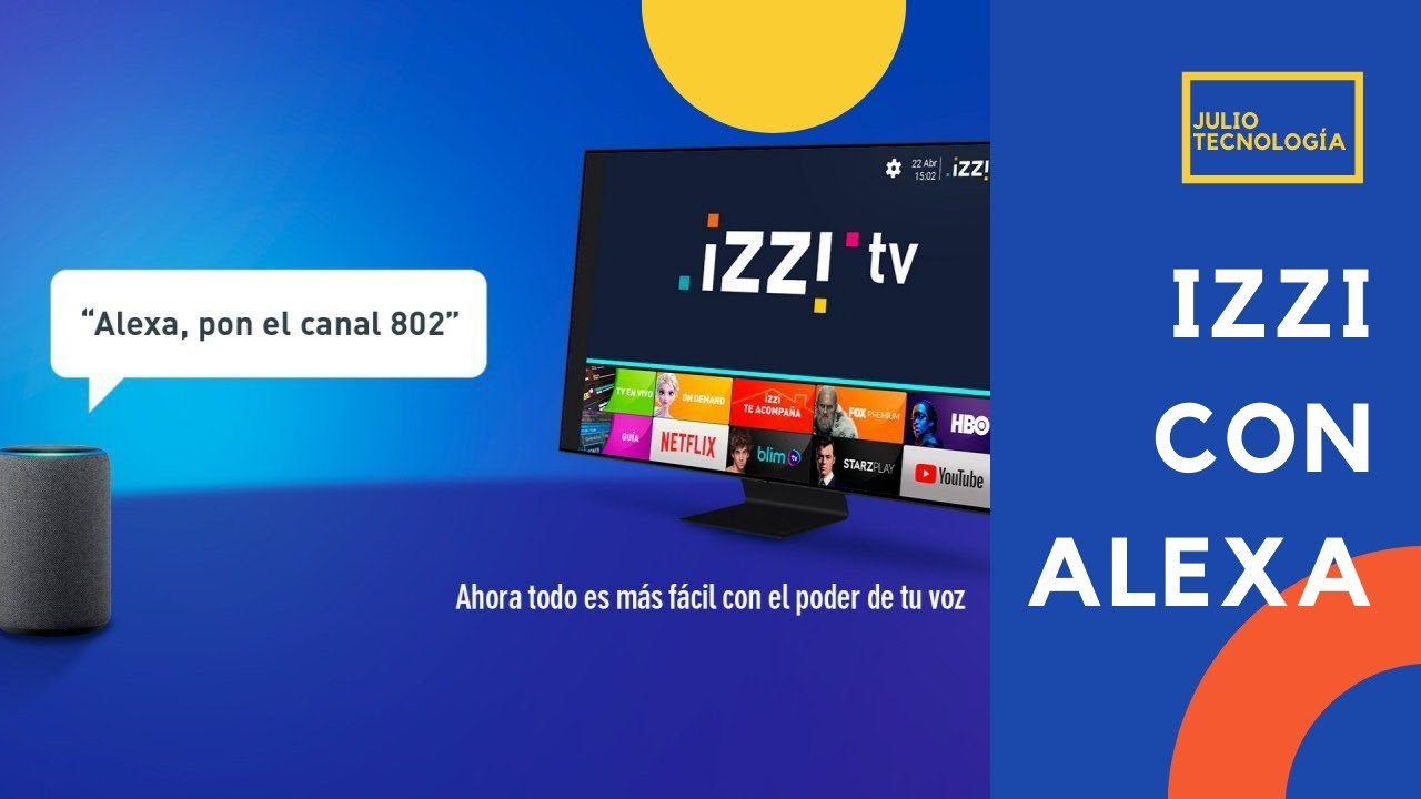 Alexa con IZZI - YouTube