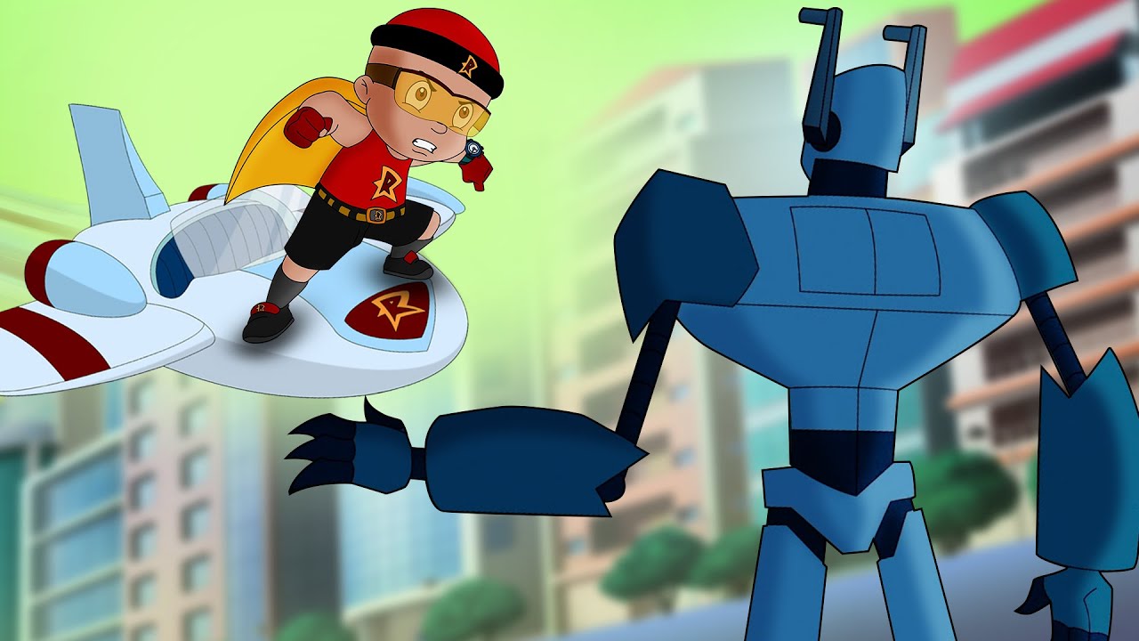 Mighty Raju VS The Ultra Robot | Mighty Battle Cartoon | Cartoons For ...