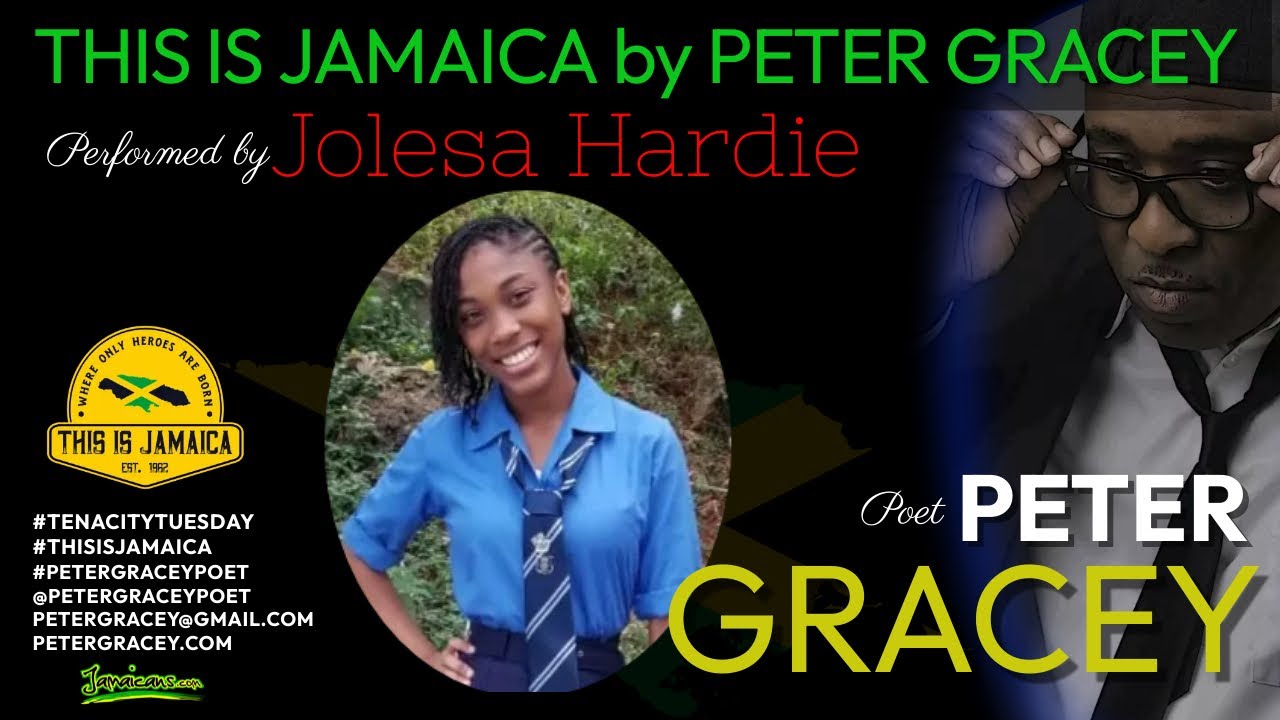 "This is Jamaica" by Peter Gracey - Performed by Jolesa Hardie - YouTube