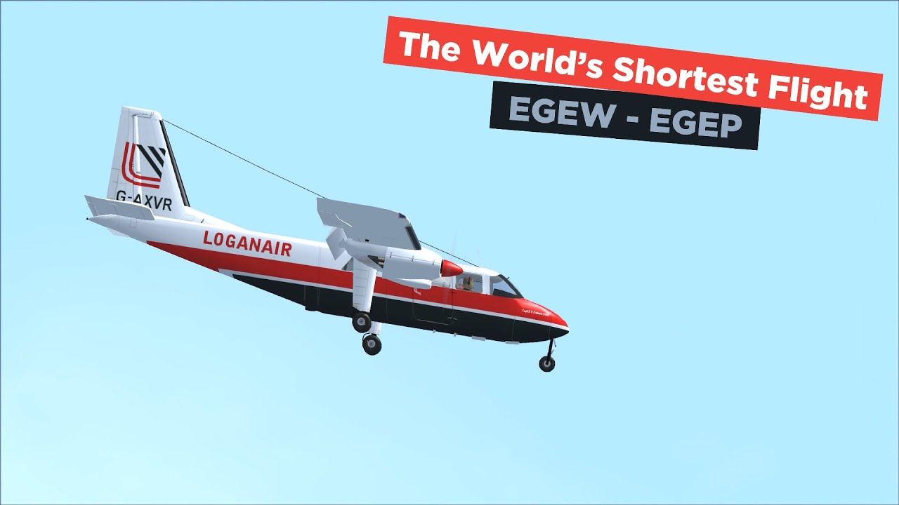 The World's Shortest Flight! - YouTube