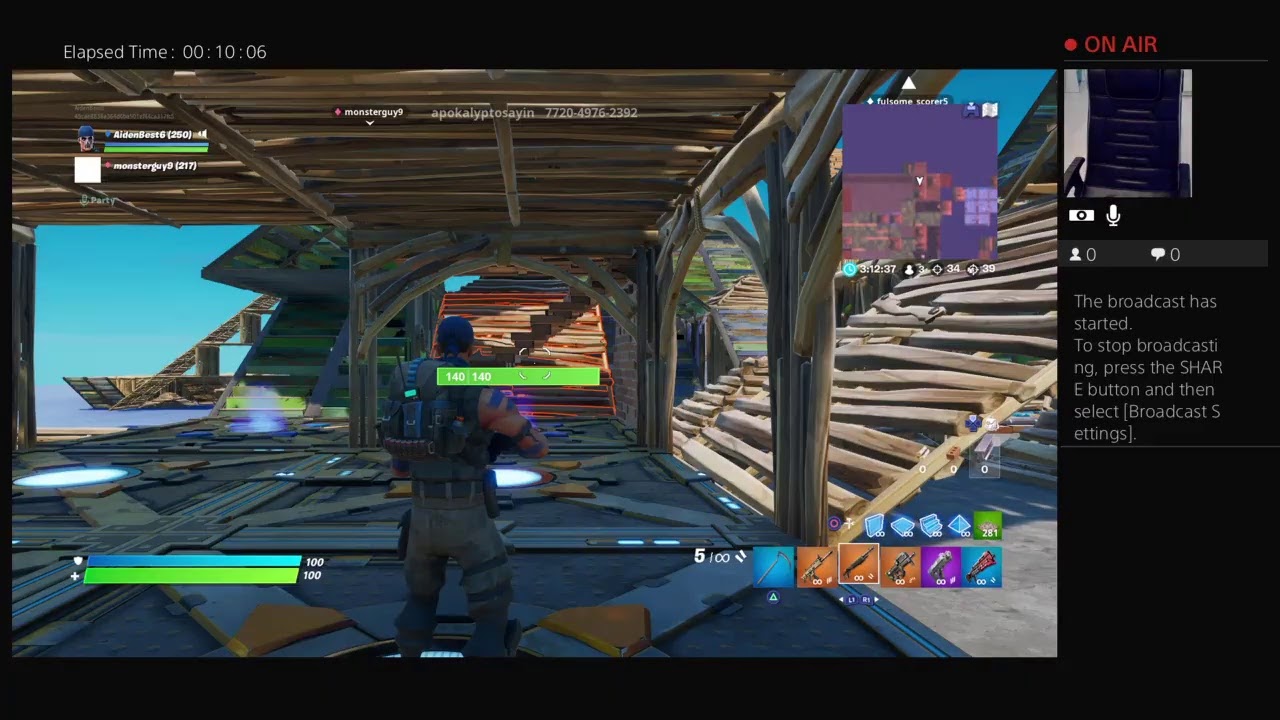FORTNITE GAMEPLAY PC and controller - YouTube