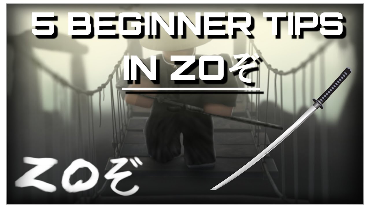 5 Beginner Tips For ZOぞ - ROBLOX - YouTube