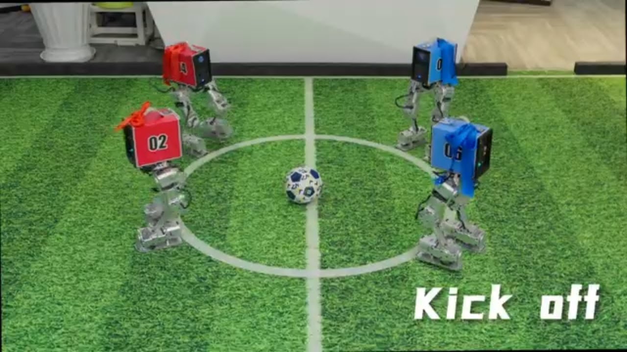 High Performance Small Size Humanoid Soccer Robot Demonstration at ...