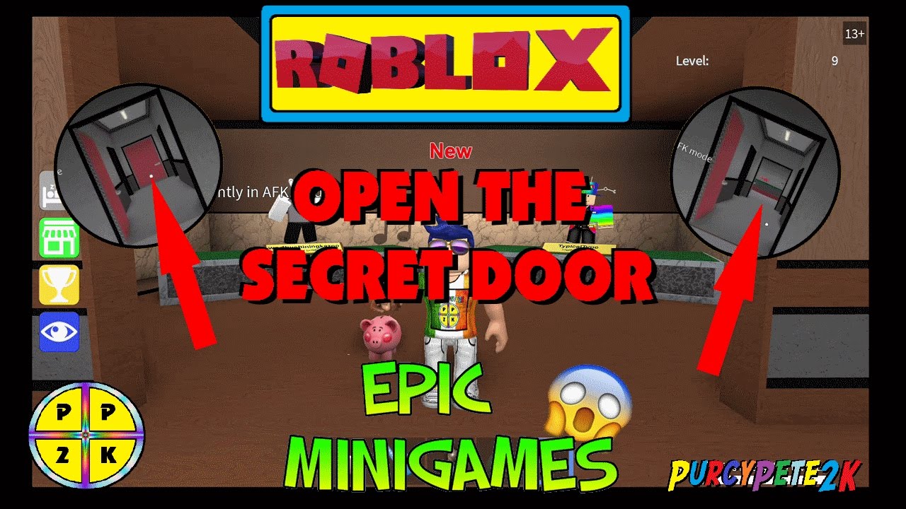 Open The Secret Door Epic Minigames Roblox Youtube