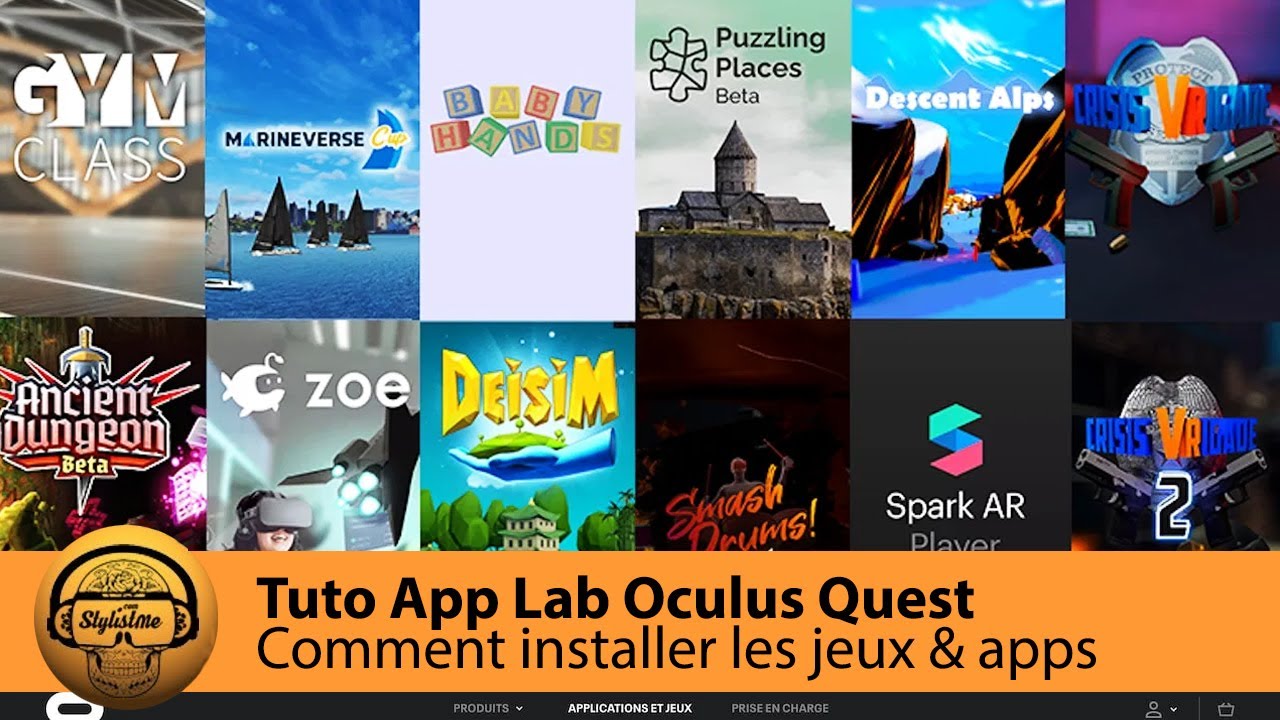 App Lab Meta Quest [Tuto VR] - YouTube