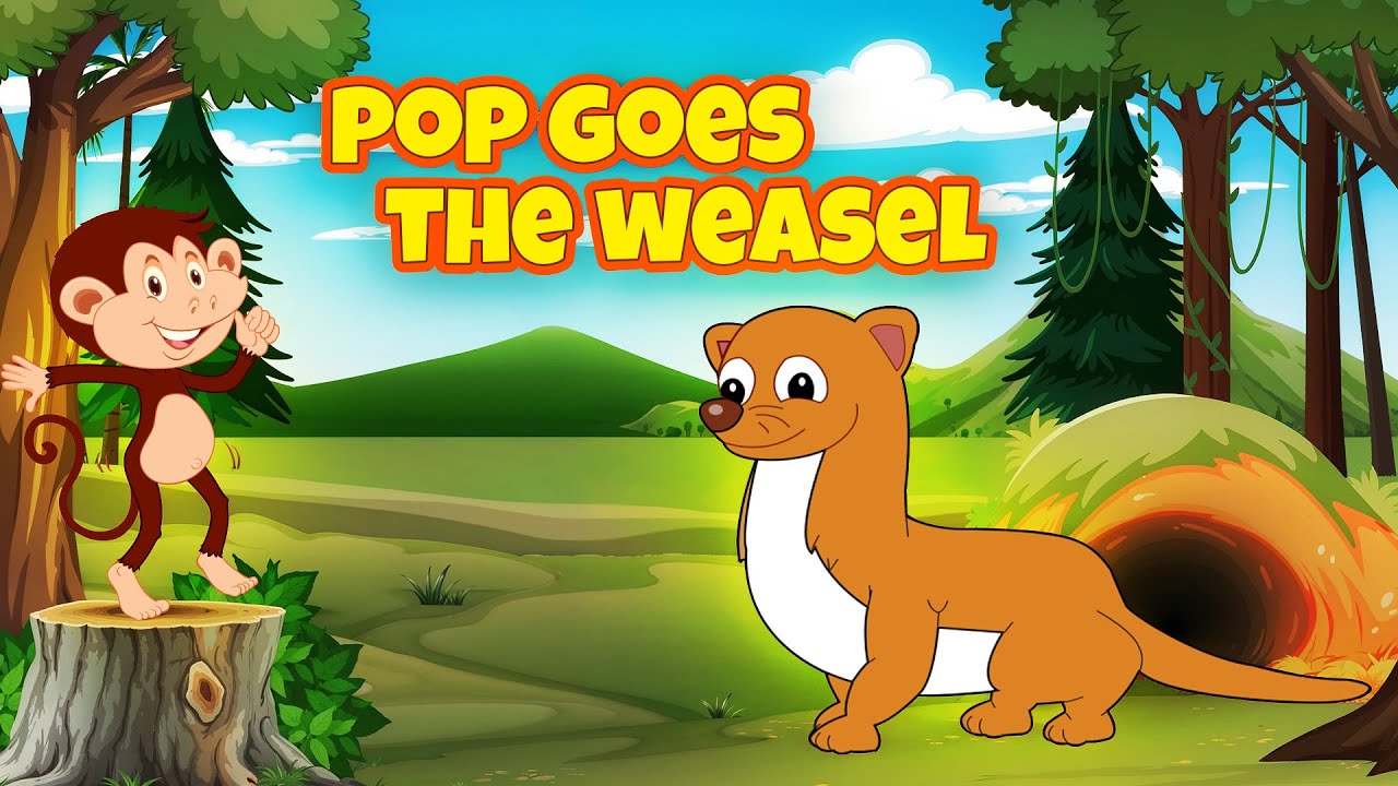 Pop Goes The Weasel Kids Music Plus Song - YouTube