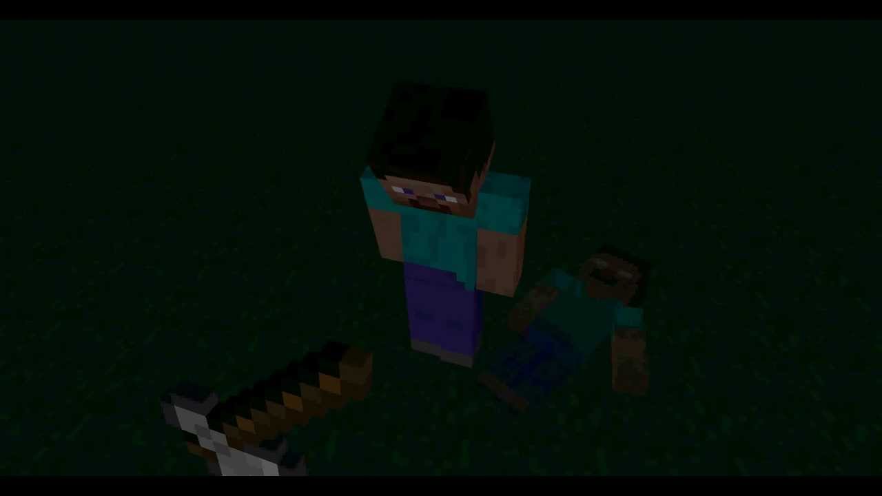 Minecraft Herobrine Animation - YouTube