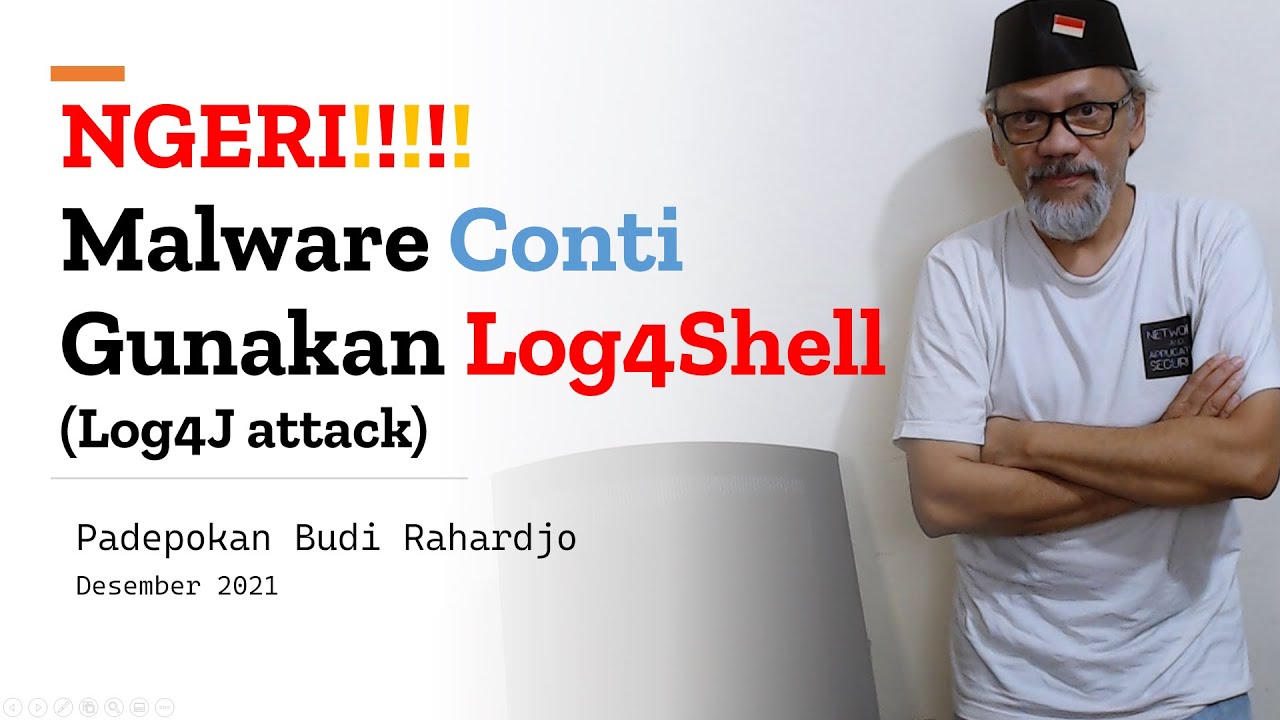 Malware Conti menggunakan Log4Shell - YouTube