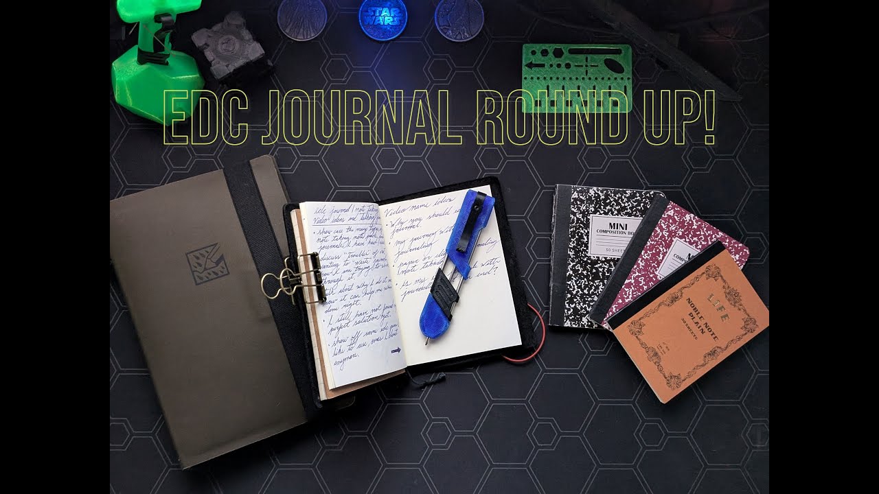 My EDC Journal journey, and why I EDC Travelers passport journal. - YouTube
