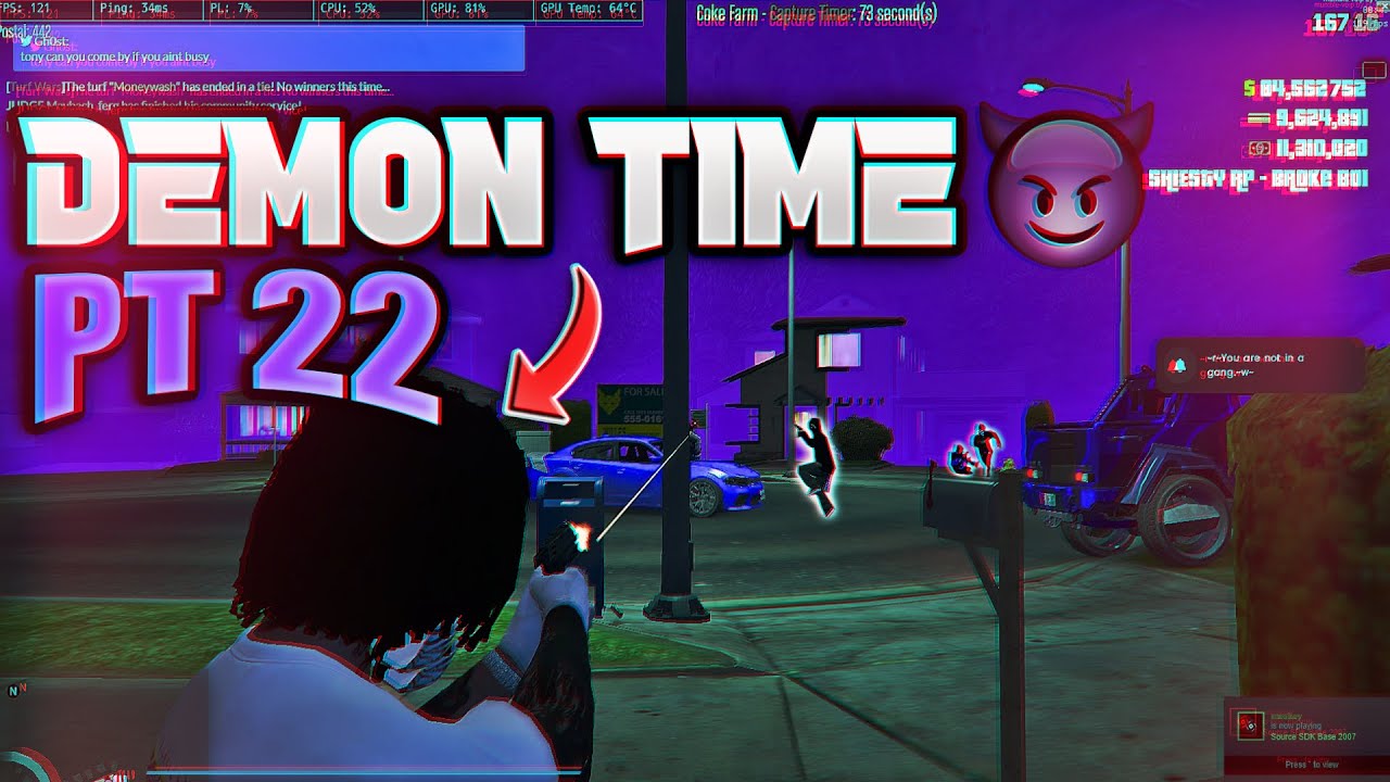 Demon Time Pt 22 | Wit Clutch & Dior | Shit to Funny | Fivem - YouTube