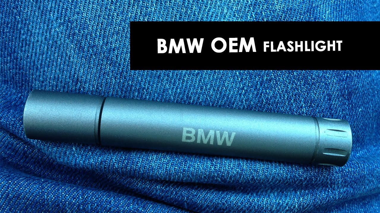 BMW OEM flashlight - YouTube
