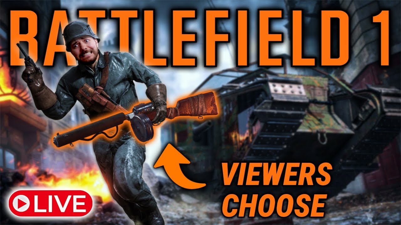 🔴 Zilreth LIVE on BF1 - FRAGOUT FRIDAY - NO HUD NO PROBLEM - YouTube