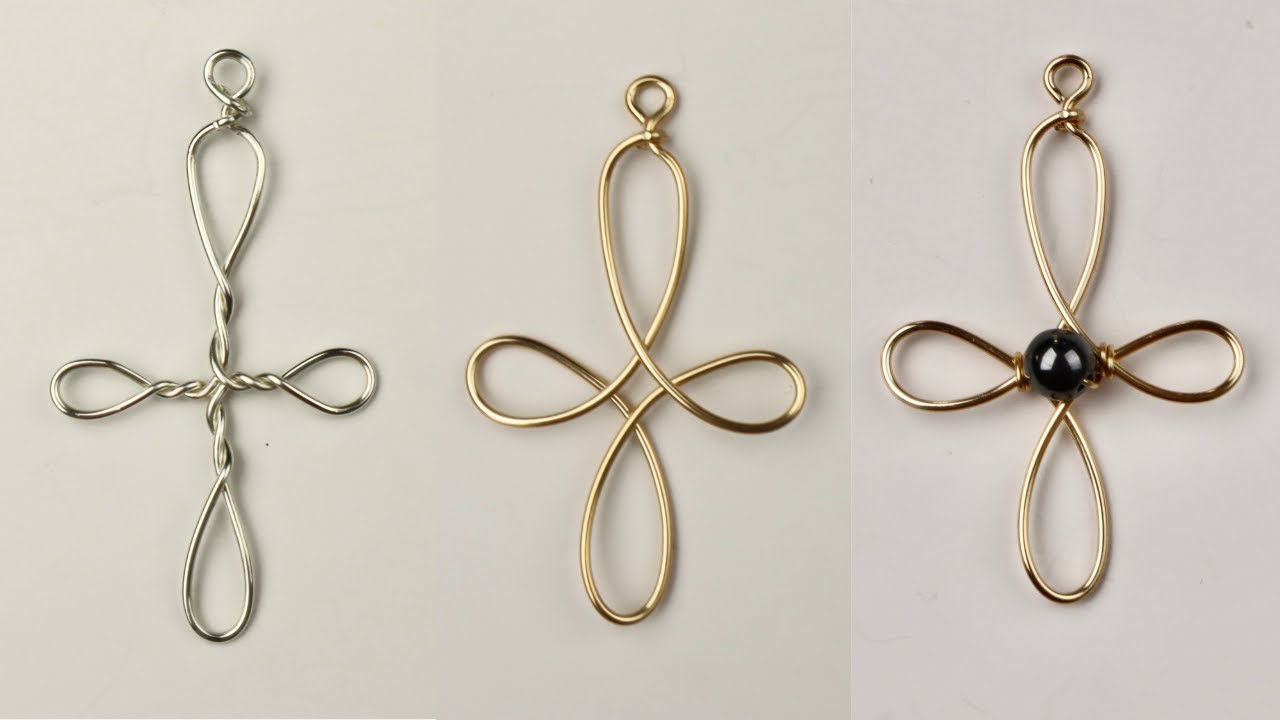 Celtic Cross Pendant Artistic Wire Deluxe Jig Kit Tutorial - YouTube
