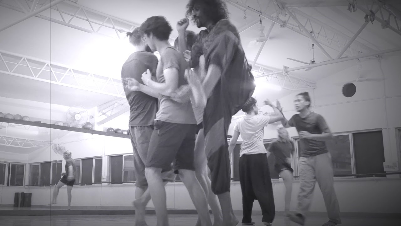 Contact Improvisation Class and Jam in Auroville / 8th October 2019 - YouTube