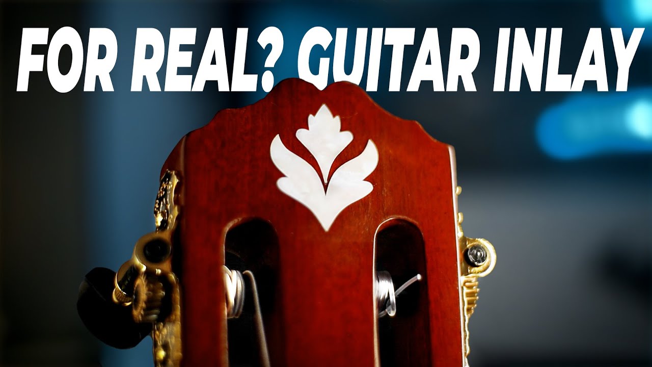 Fake Guitar Inlay sticker For Headstock - Any good? - YouTube