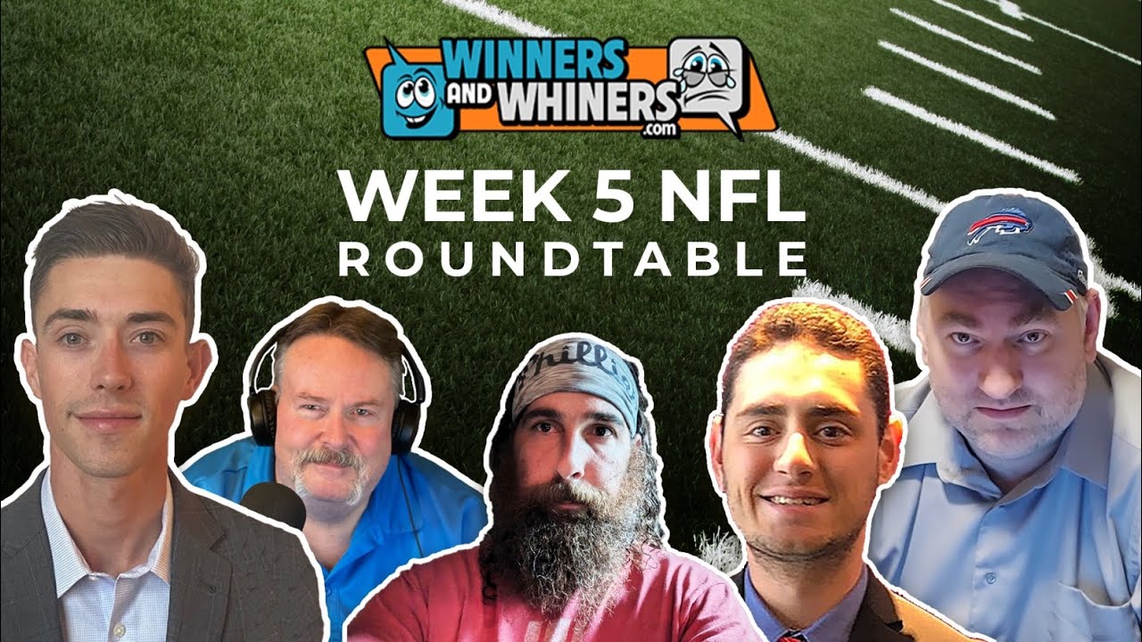 Winners & Whiners NFL Week 5 Round Table - Predictions with our Top ...