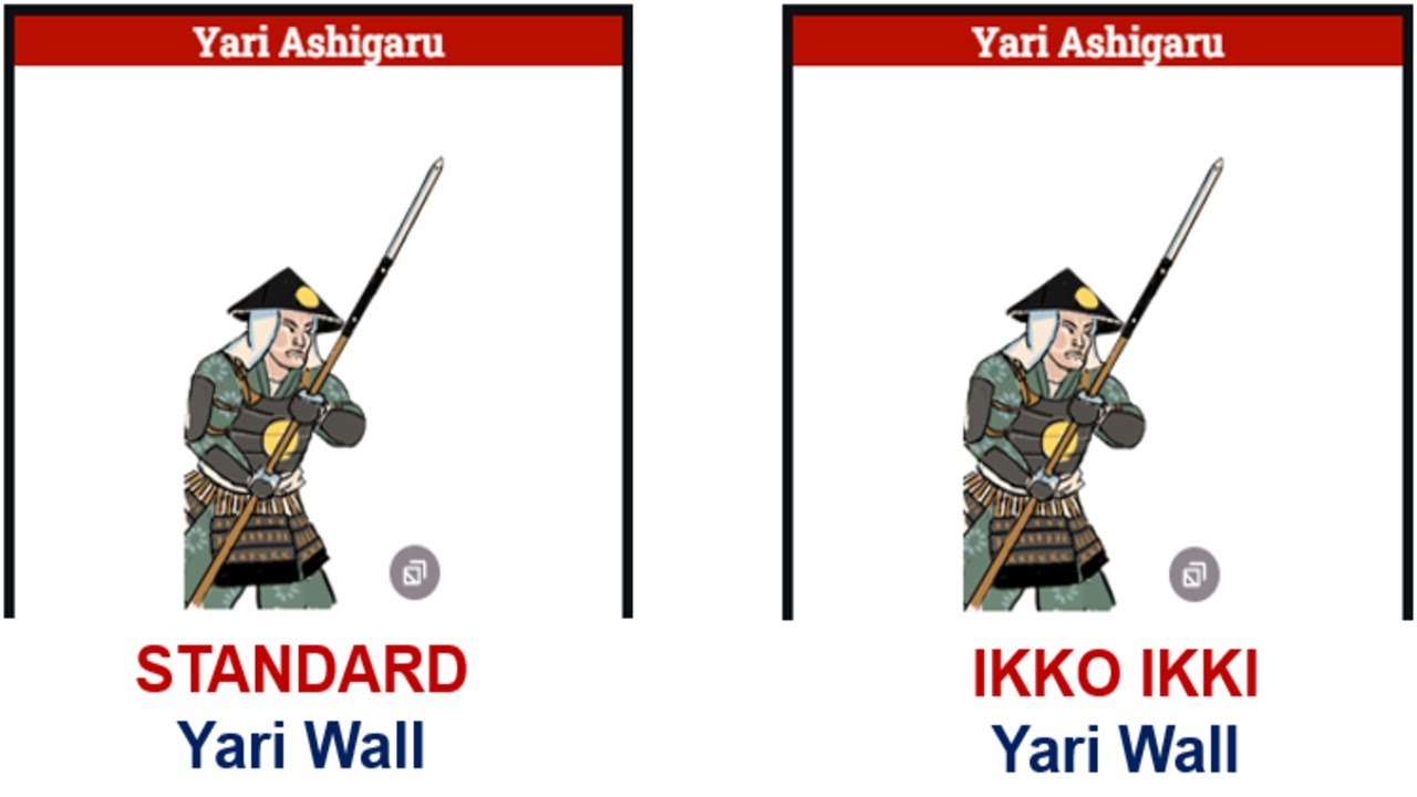 Total War: SHOGUN 2 - Yari Wall Duel: Yari Ashigaru (STANDARD vs IKKO ...