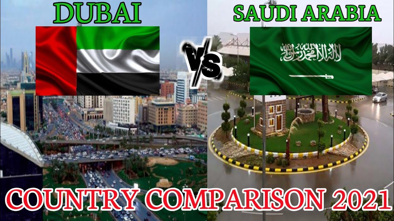 Saudi Arabia vs UAE ] Country Comparison 2021 - YouTube