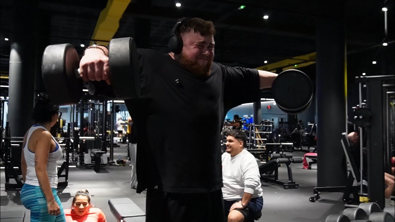 40KG LATERAL RAISES (BENCH DAY) - YouTube