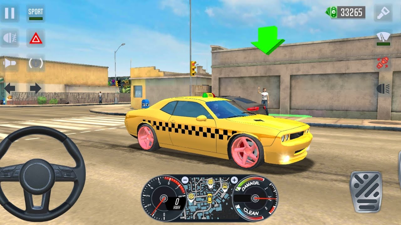 Dodge Challenger | Taxi Sim 2022 Evolution - YouTube