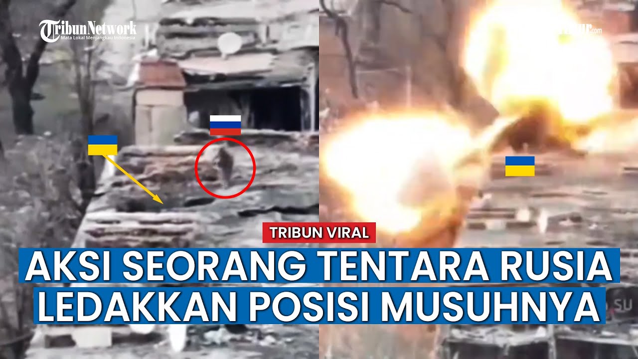 Terobos ke Atap Gedung Bertingkat Tinggi Ukraina, Begini Aksi Berani Tentara Rusia - YouTube