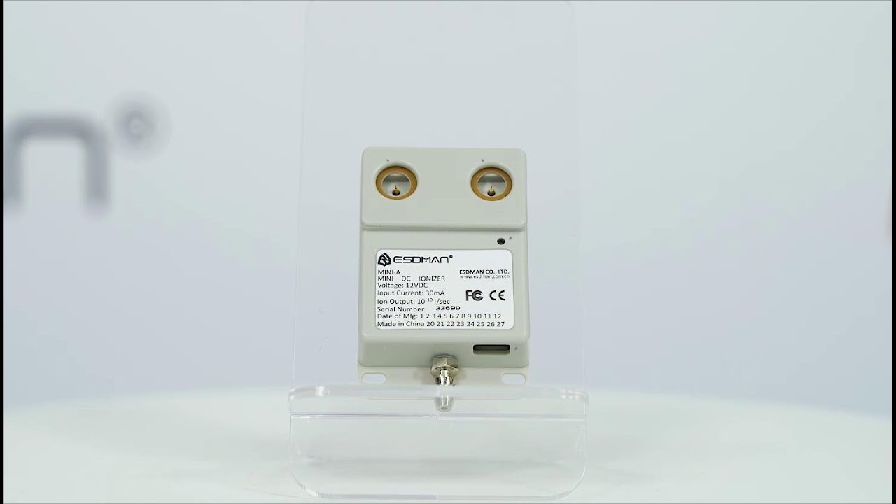 Ionizer MINI-A Demonstration - YouTube