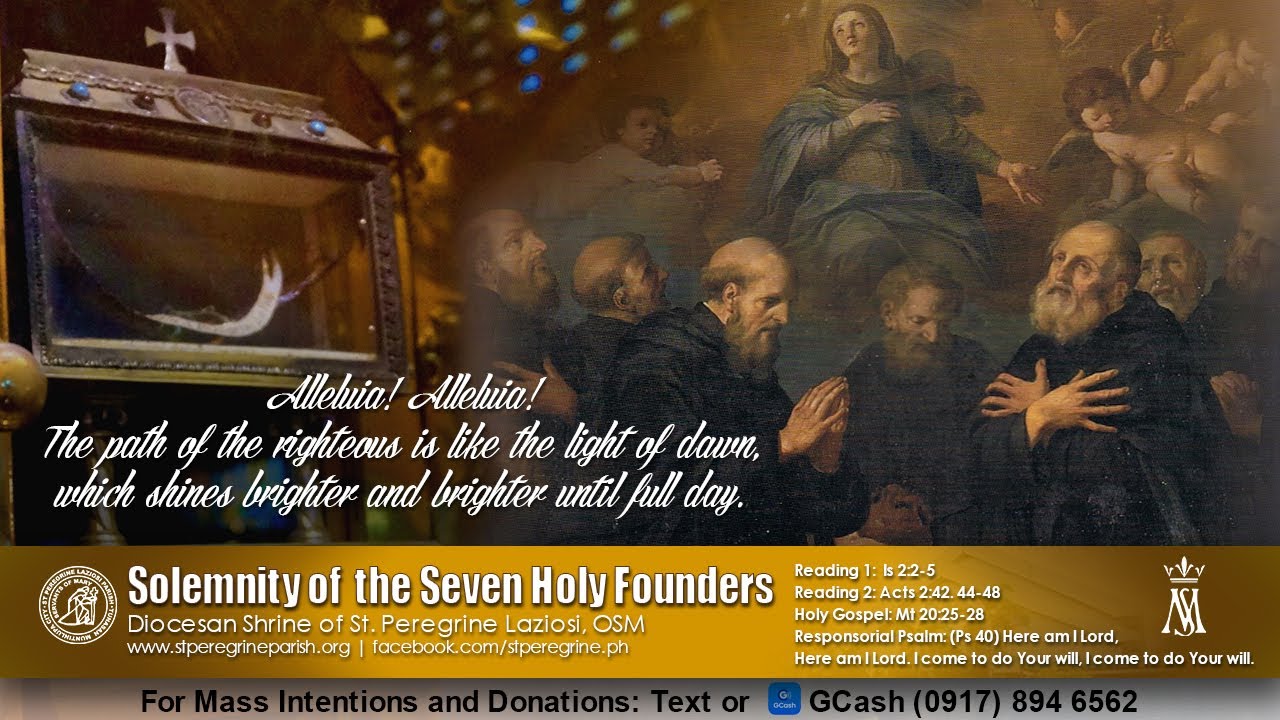 Solemnity of the Seven Holy Founders of the Servite Order | February 16 ...