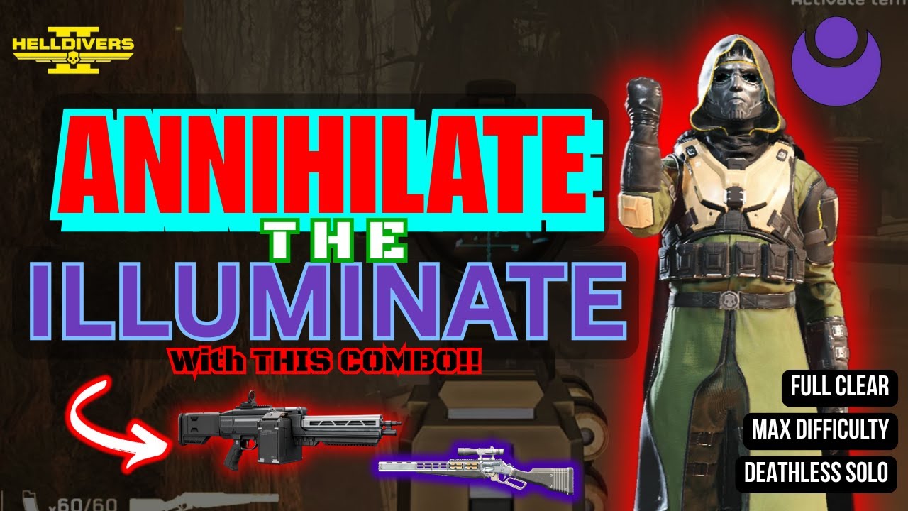 Helldivers 2: Stalwart + Deadeye Build DESTROYS ILLUMINATE – Deathless ...