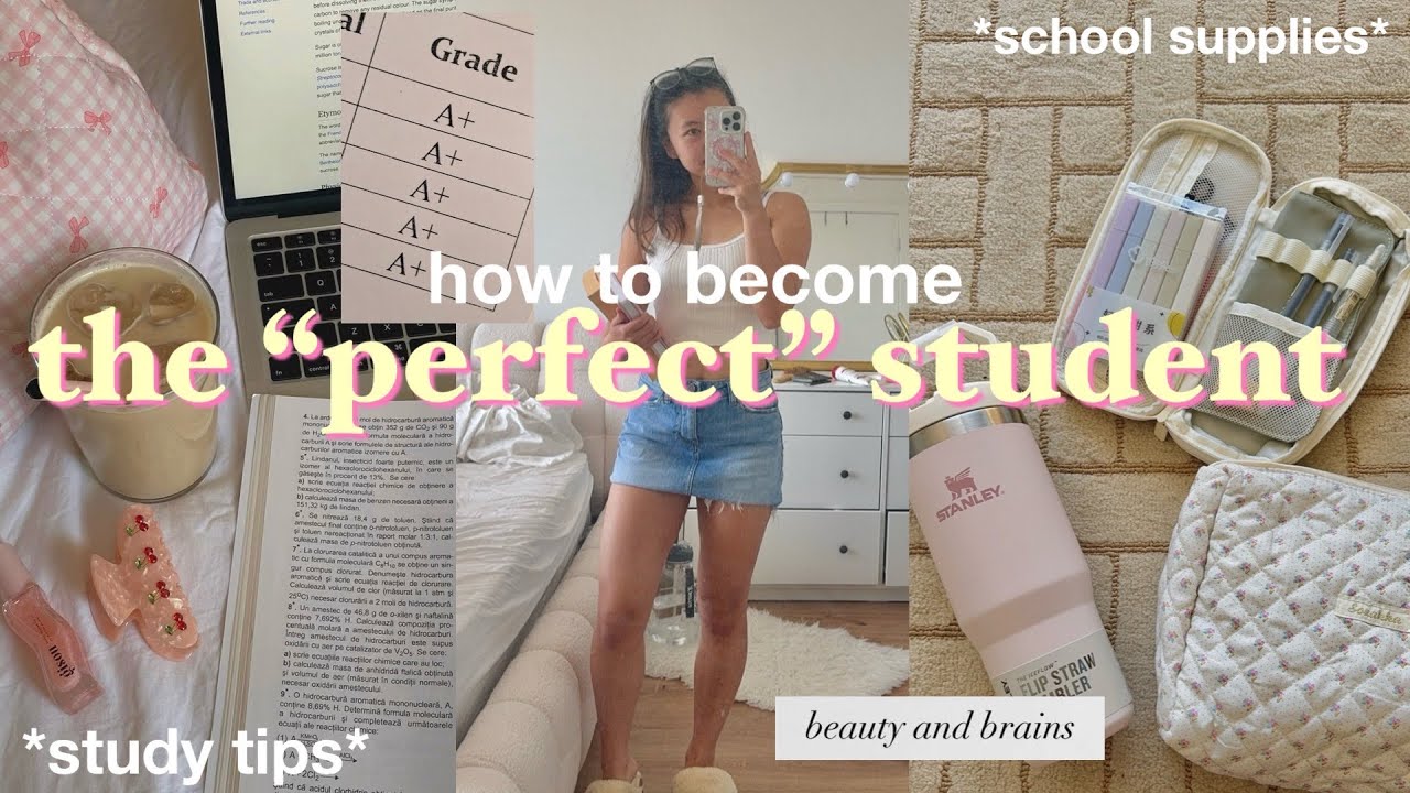 how to become the "PERFECT" student 💌 study tips, back to school ...
