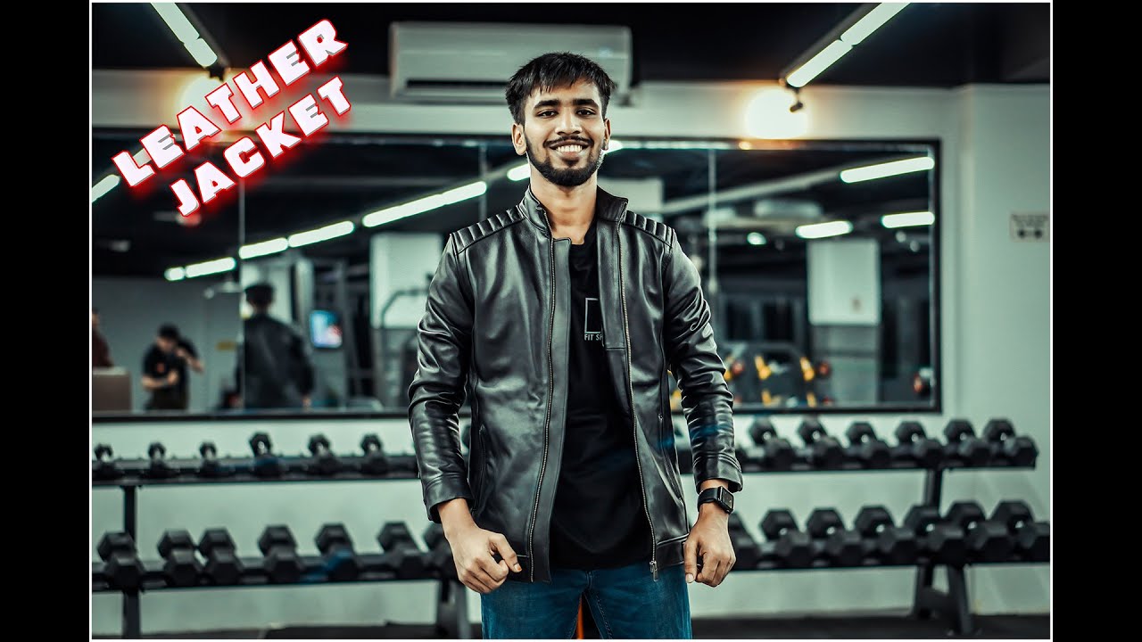 Simple leather jacket for men ( Full Video ) #369 - YouTube