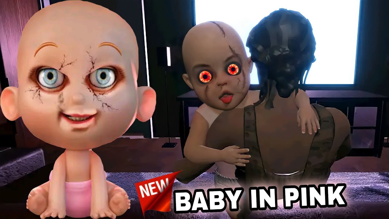 New Baby in Pink Horror Game - YouTube