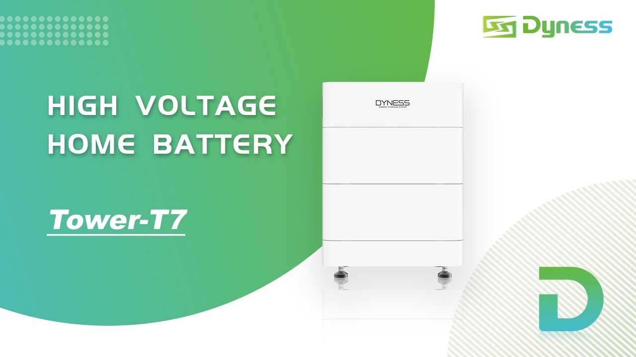Introduction of Dyness Tower-T7 battery module - YouTube